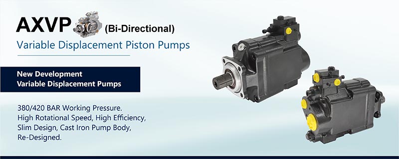 Hidrapac Hydraulic, Dual Flow Bent Axis Pumps, Twin Flow Piston Pumps, Variable Displacement ...