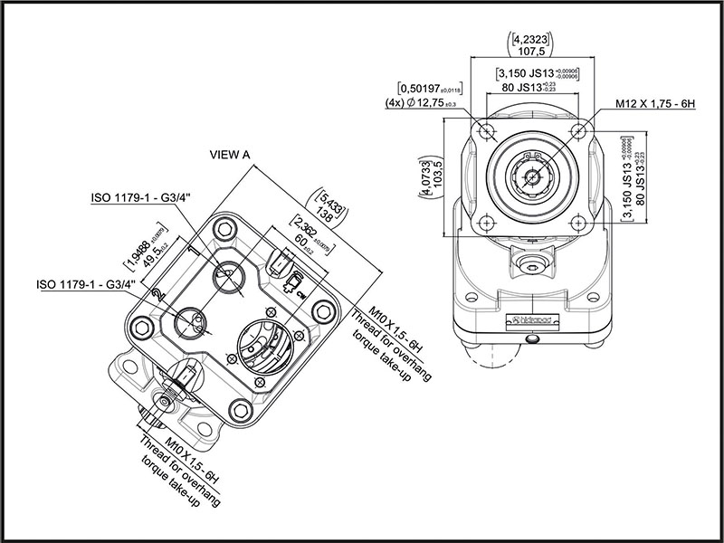 A2FD (DIN) Dual Flow Bent Axis Hydraulic Pumps - Dual Flow Piston Pumps ...