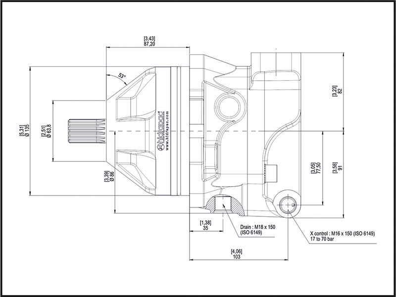 A2FE (Two Speed) Bent Axis Hydraulic Motors - Rexroth A2FE (Two Speed ...