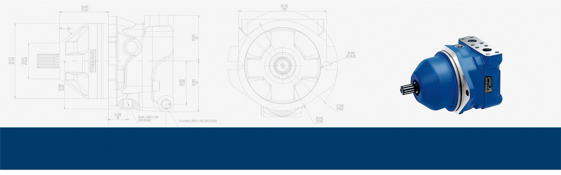 A2FE (Two Speed) Bent Axis Hydraulic Motors - Rexroth A2FE (Two Speed ...