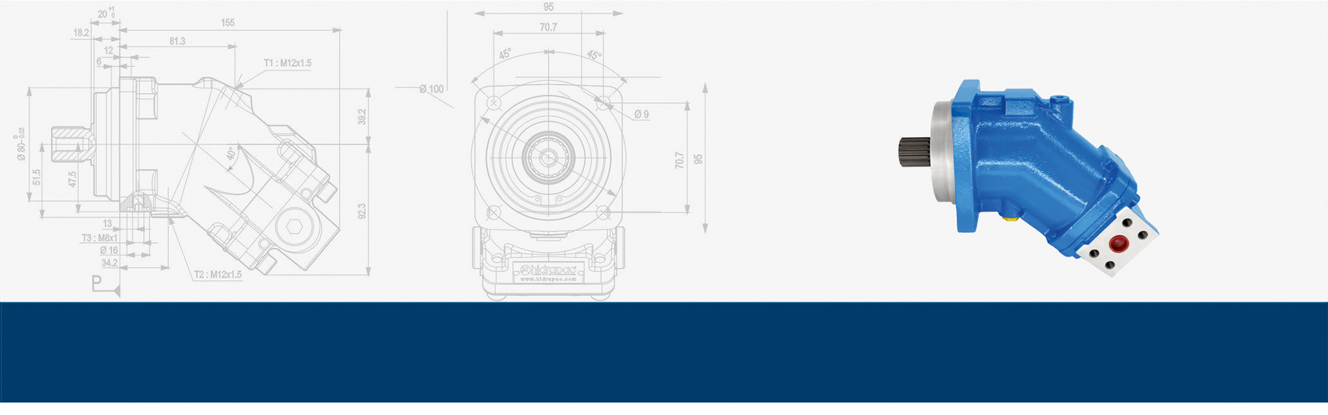 A2FO (ISO) Bent Axis Hydraulic Piston Pumps - ISO Bent Axis Hydraulic ...