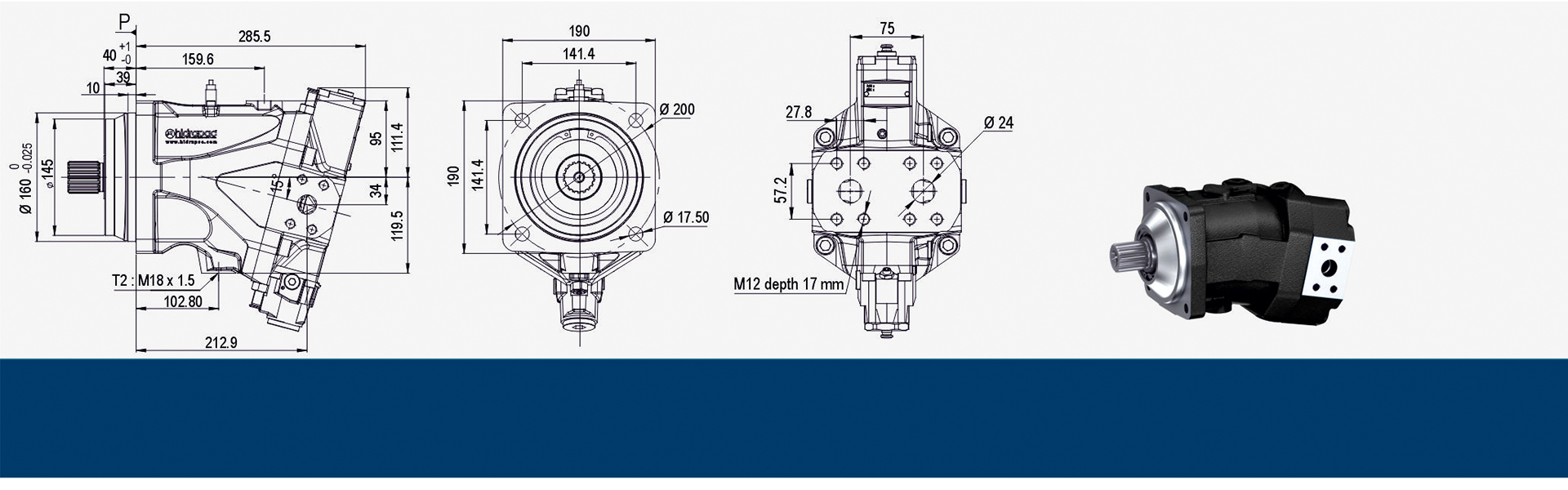 AXMA Variable Displacement Piston Motors - Variable Displacement ...