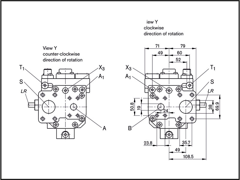 AXVI Variable Displacement Piston Pumps - Variable Displacement ...