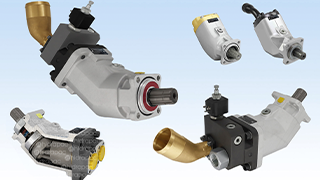 Bent Axis Hydraulic Pumps, ISO Bent Axis Pump, SAE Bent Axis Pump, DIN ...
