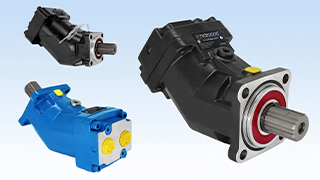 Bent Axis Hydraulic Motors, ISO Bent Axis Motor, SAE Bent Axis Motor ...