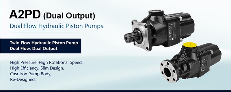 Hidrapac Hydraulic, Dual Flow Bent Axis Pumps, Twin Flow Piston Pumps ...
